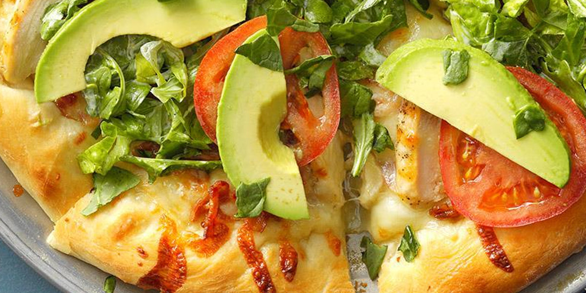 California Chicken Club Pizza — NutriChef Kitchen