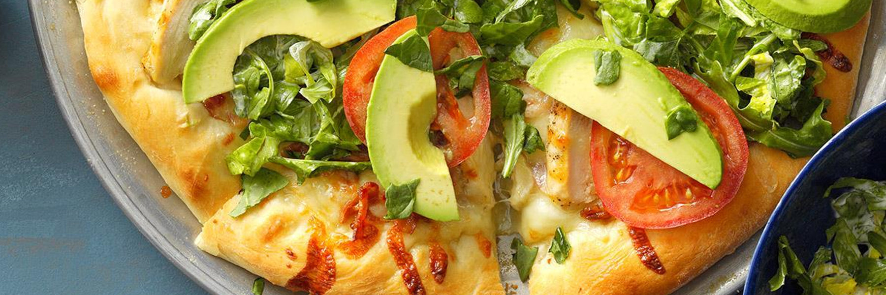 California Chicken Club Pizza — NutriChef Kitchen