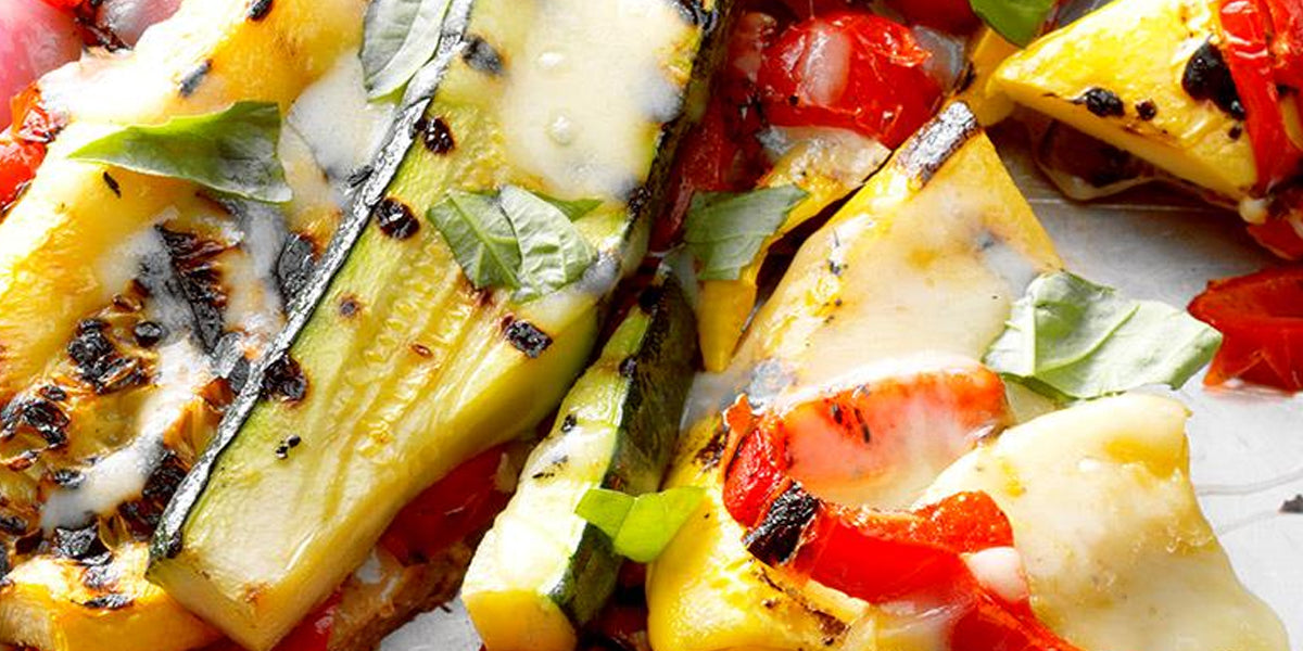 Grilled Garden Veggie Pizza — NutriChef Kitchen